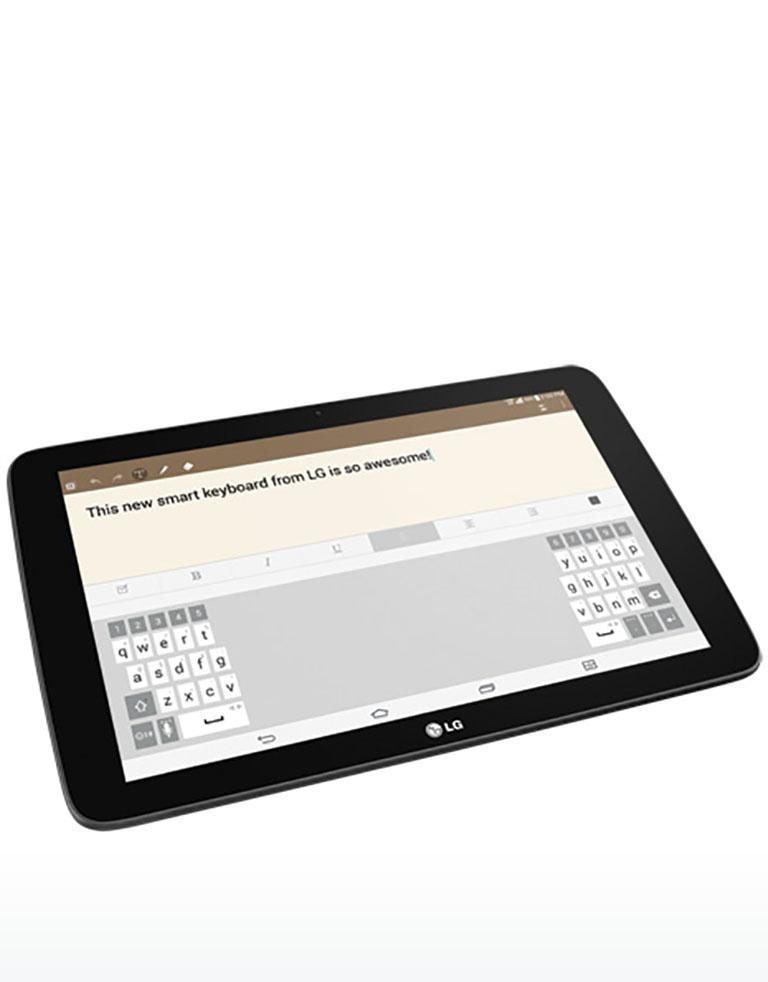 LG A big and bright display is the perfect canvas to create, capture ...