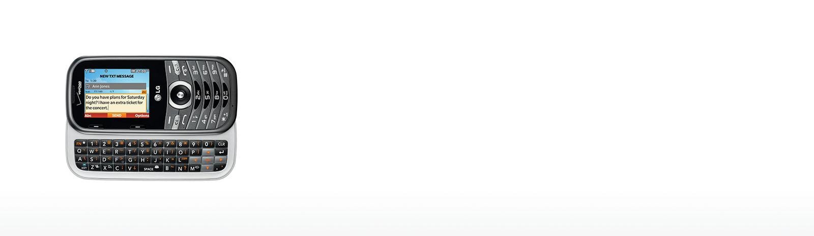 LG Cosmos 3 (VN251S) QWERTY Phone Verizon Wireless | LG USA