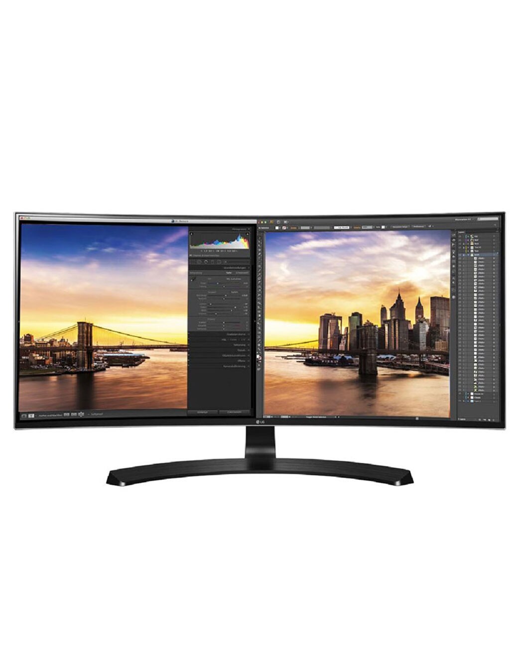 LG 34'' Class 21:9 UltraWide® QHD IPS Curved LED Monitor (34'' Diagonal ...