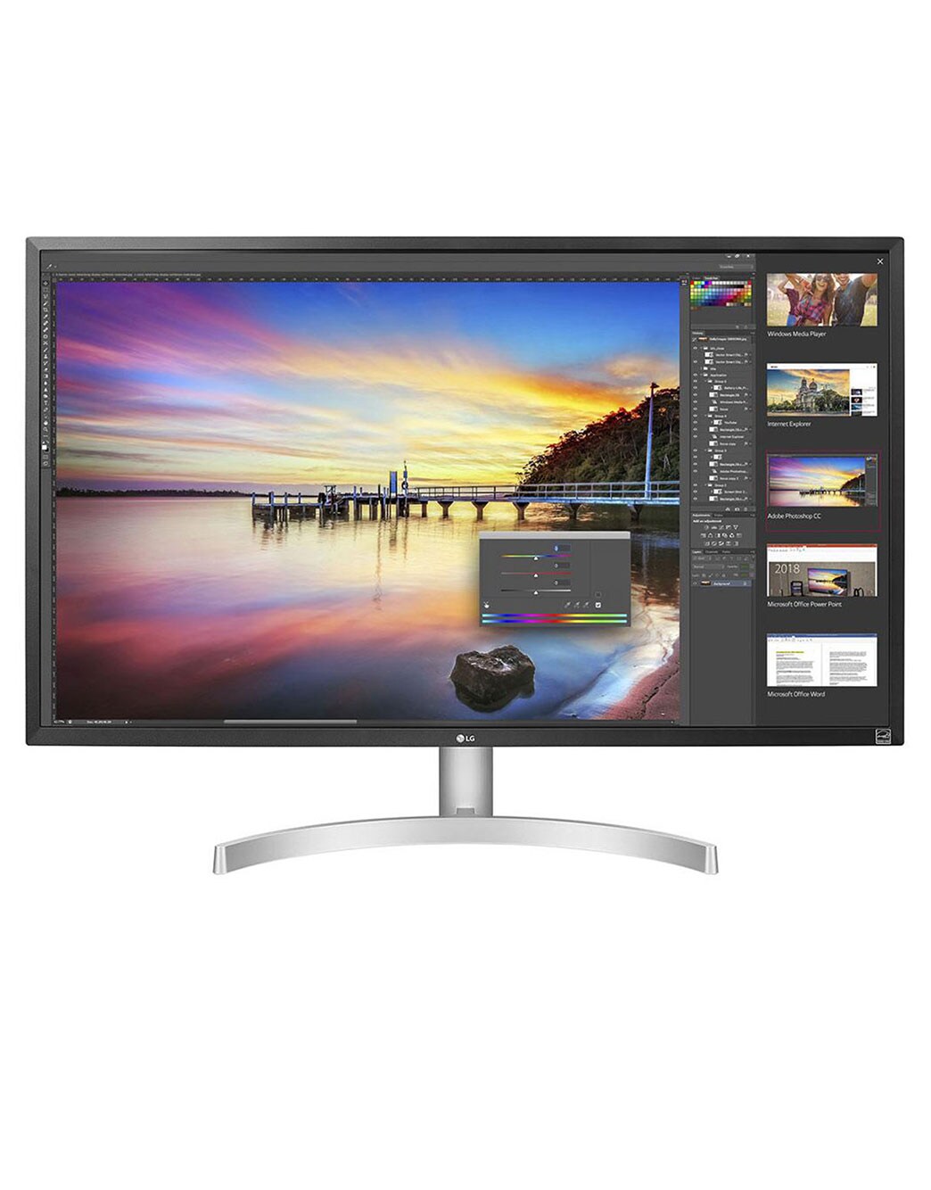 LG 32UK50T-W: 32'' Class 4K UHD Monitor with Radeon FreeSync ...