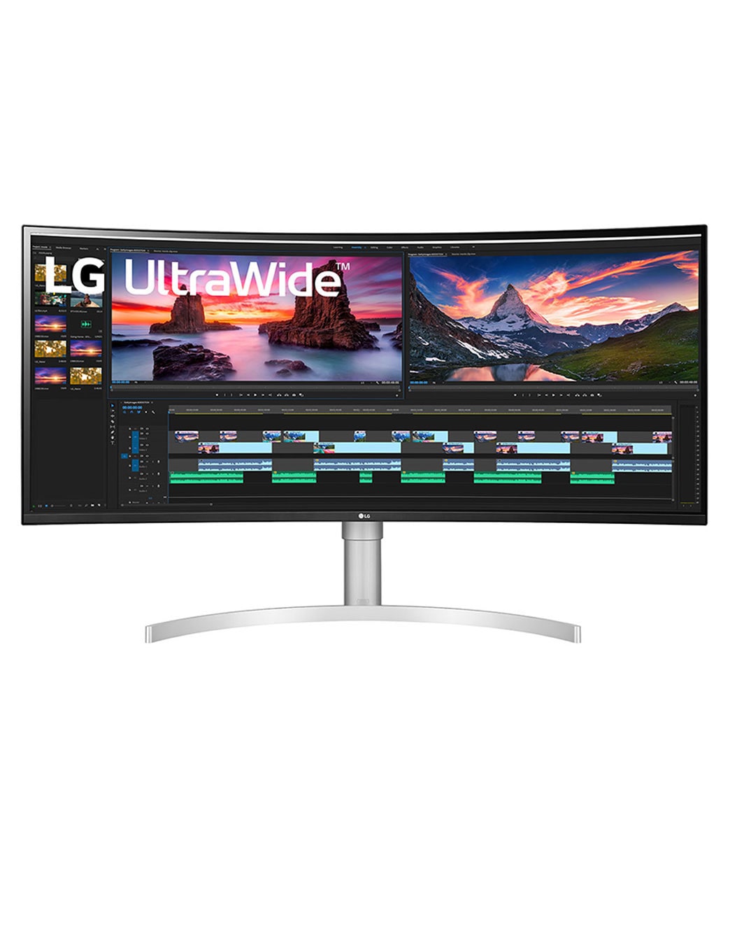 LG 38WN95C-W 38 inch UltraWide QHD+ IPS Curved Monitor NVIDIA G-SYNC ...