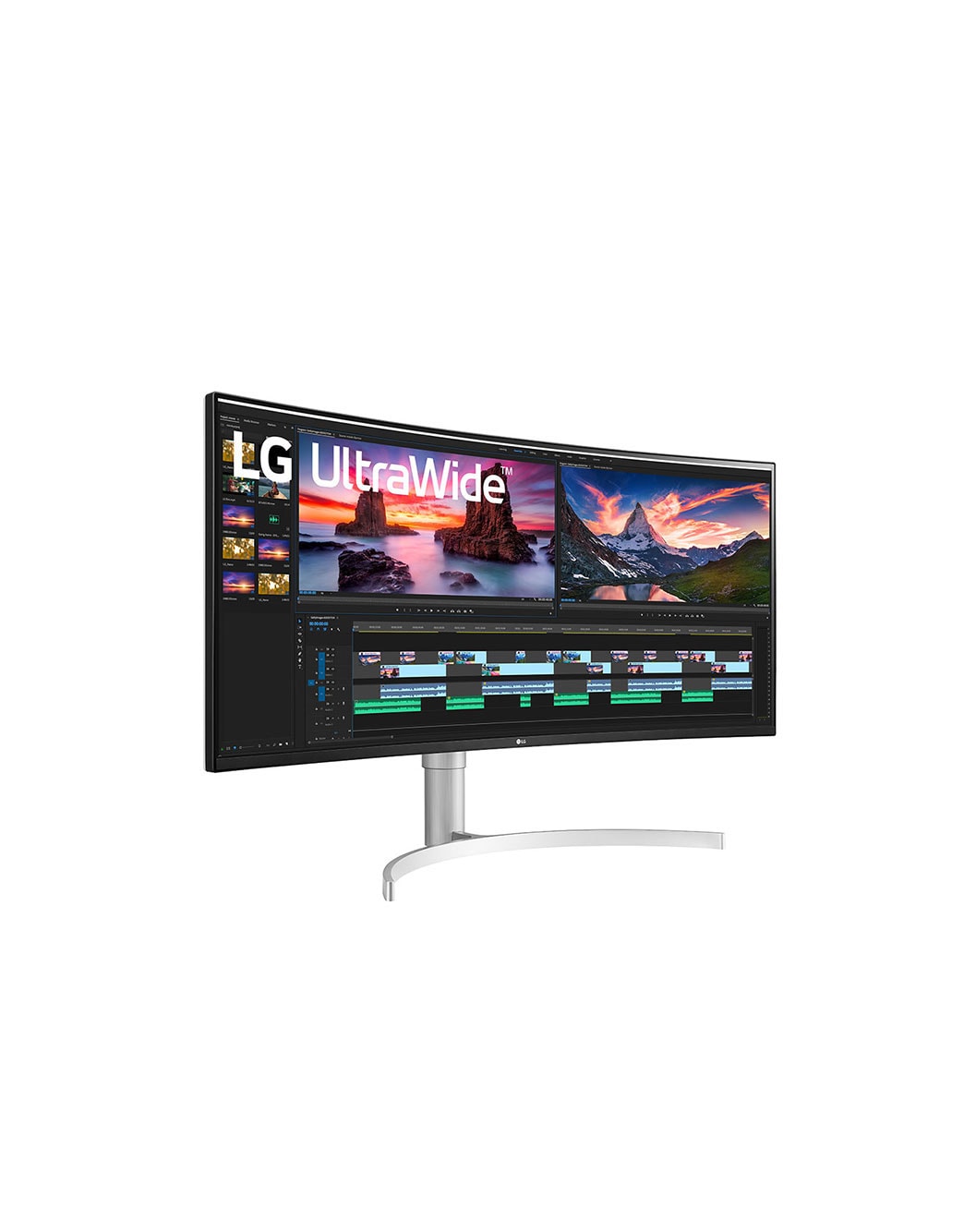 LG 38WN95C-W 38 inch UltraWide QHD+ IPS Curved Monitor NVIDIA G-SYNC ...