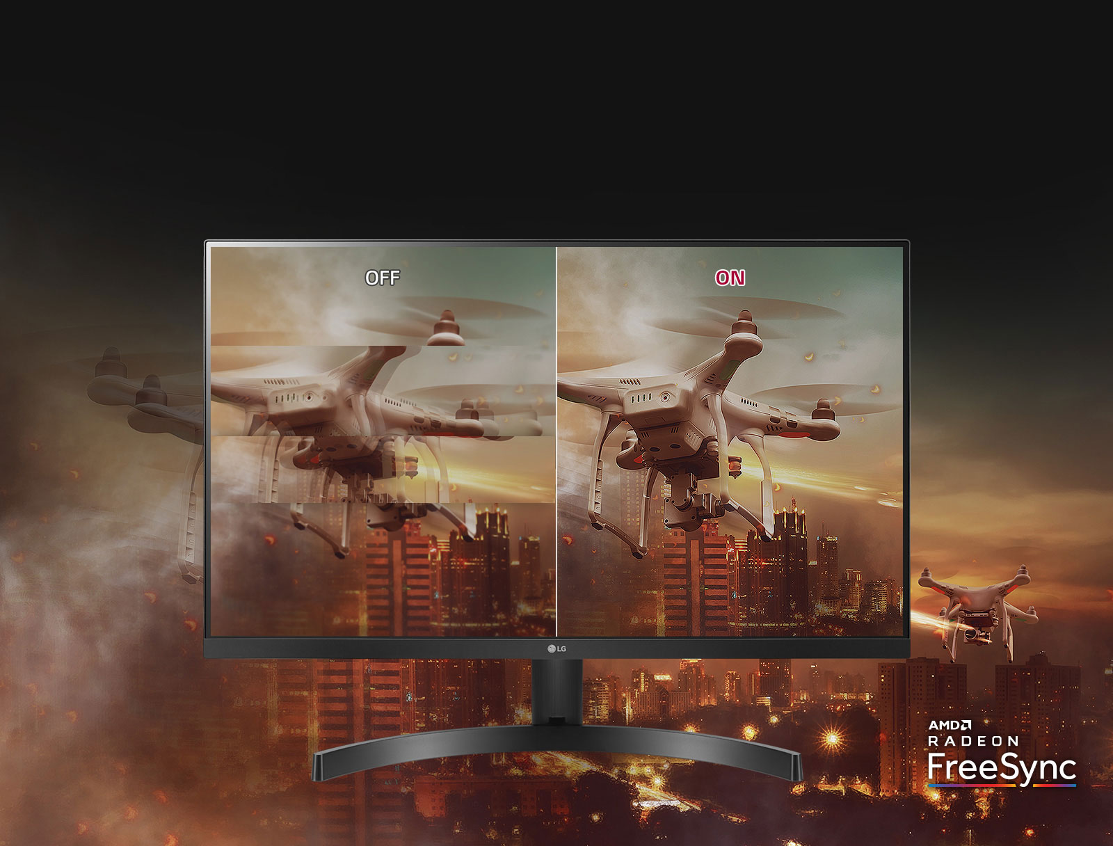 LG 27” FHD IPS 3-Side Borderless Monitor with Dual HDMI (27ML600M-B ...