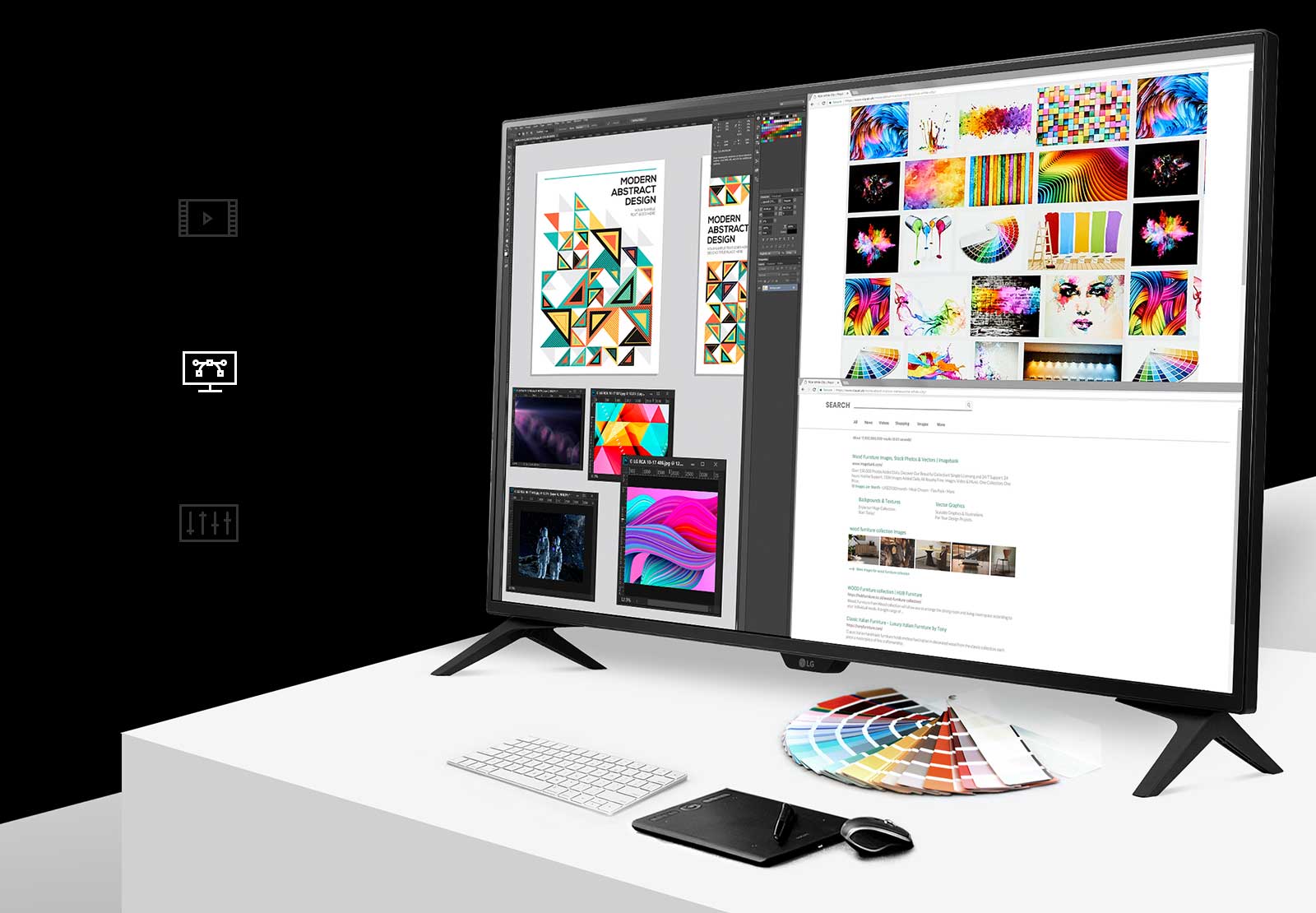 LG 43” 4K UHD IPS USB-C HDR10 Monitor (43UN700T-B) | LG USA