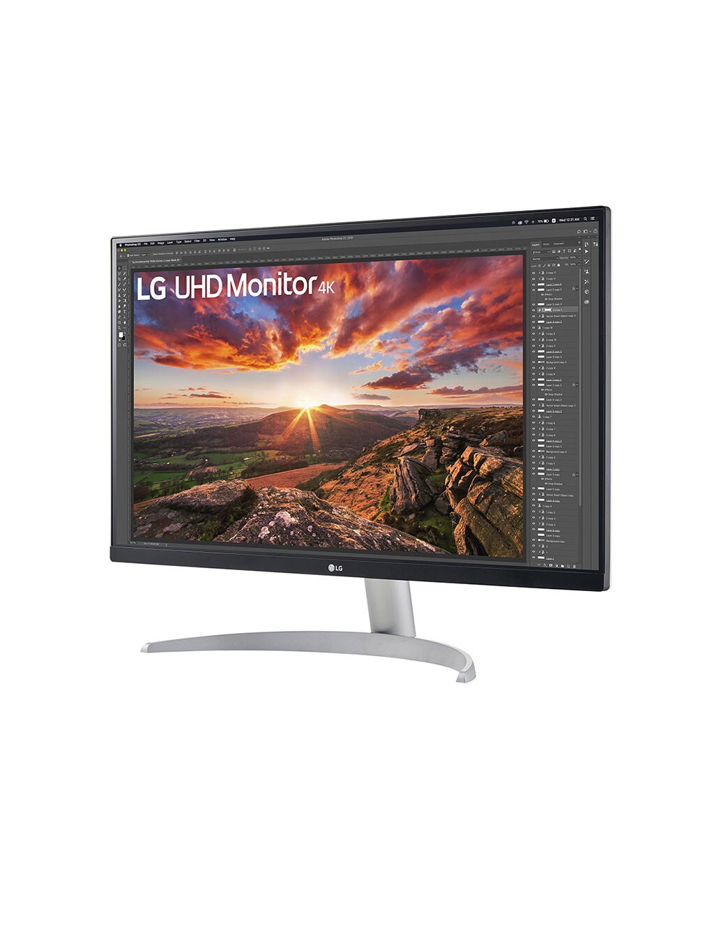 LG 27” IPS 4K UHD Monitor with VESA DisplayHDR 400 (27UP600-W) | LG USA