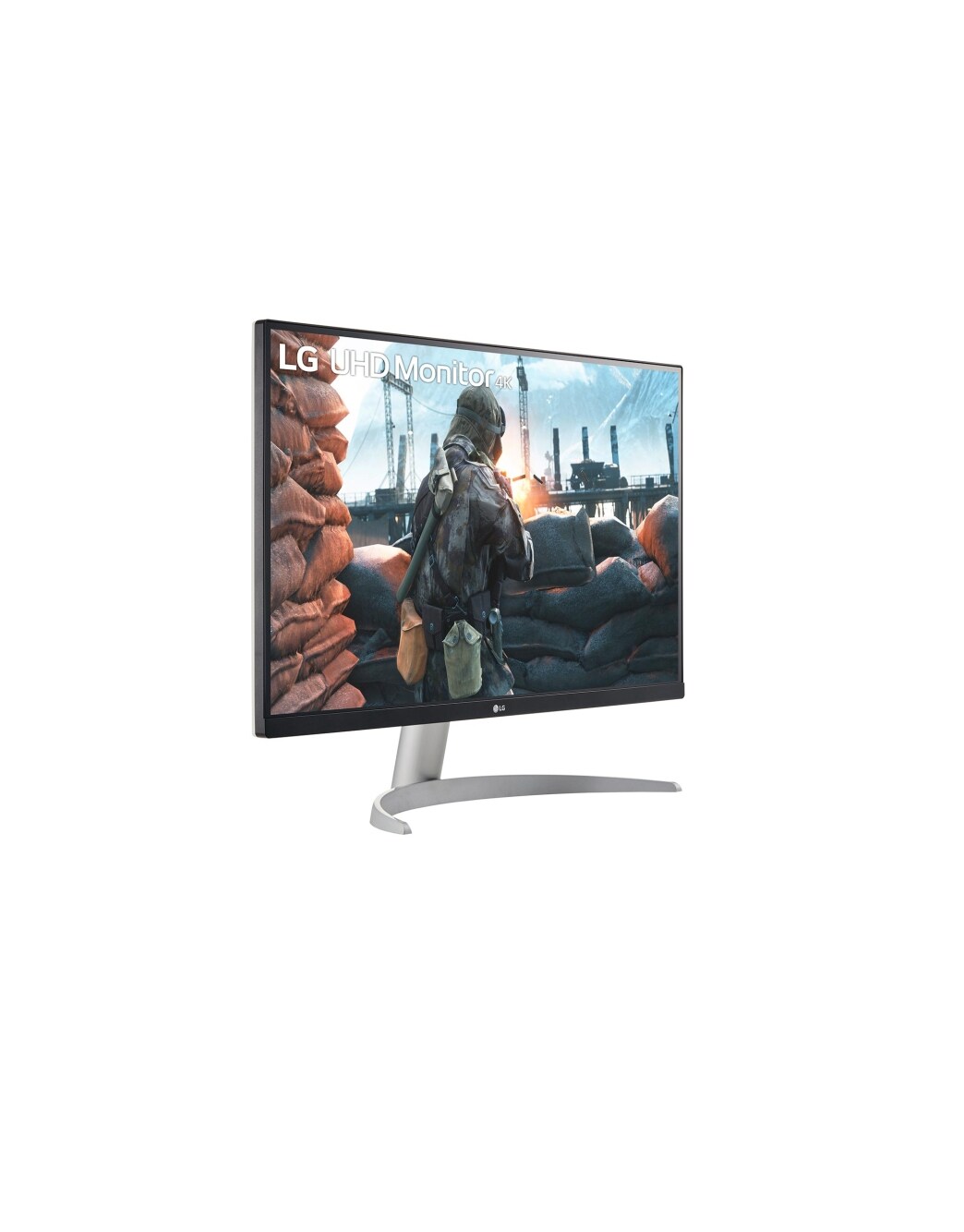 LG 27” IPS 4K UHD Monitor with VESA DisplayHDR 400 (27UP600-W) | LG USA