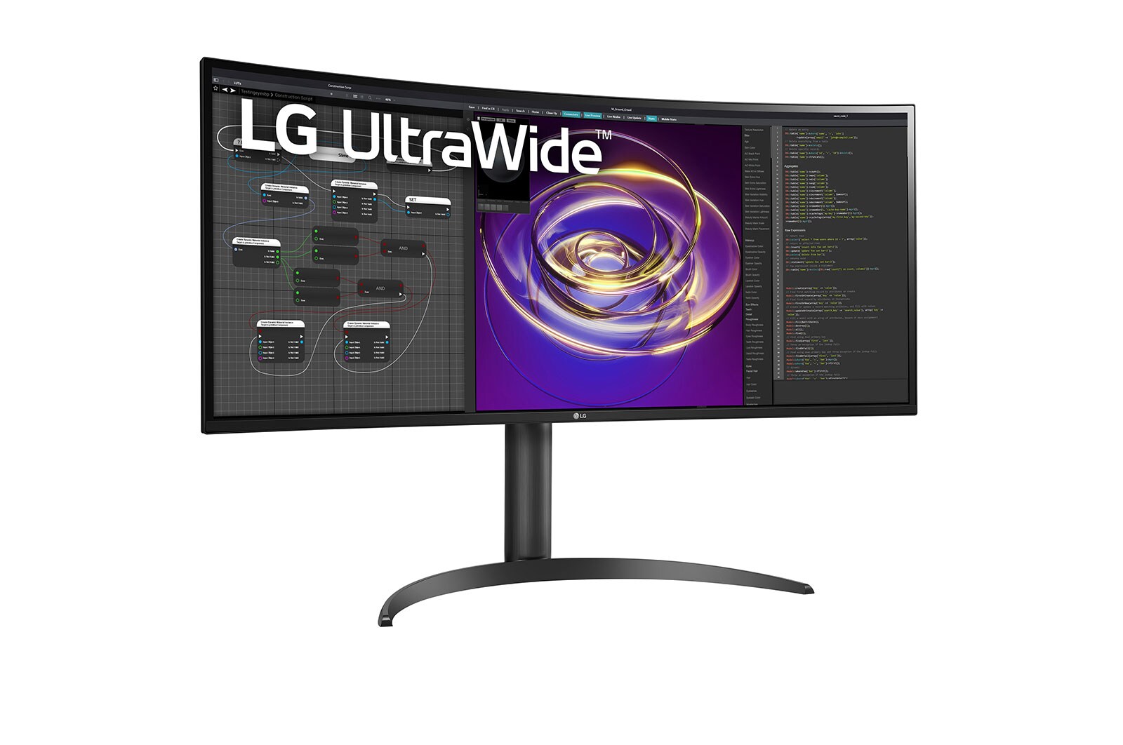 LG 34'' Curved UltraWide™ QHD IPS HDR Monitor with USB Type C (34WP85C ...
