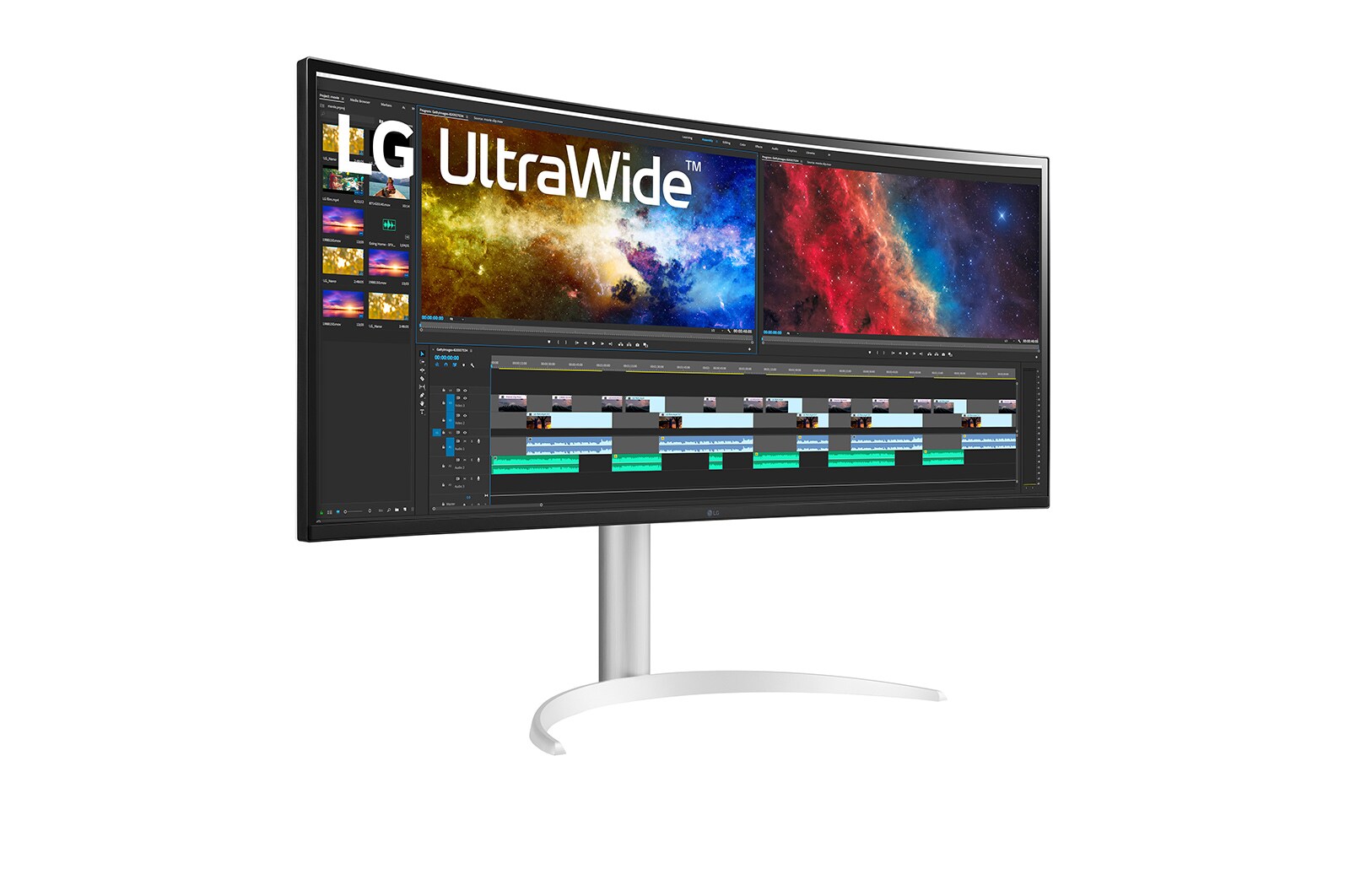 LG 38'' Curved UltraWide QHD IPS HDR Monitor with USB Type-C™ (38WP85C ...
