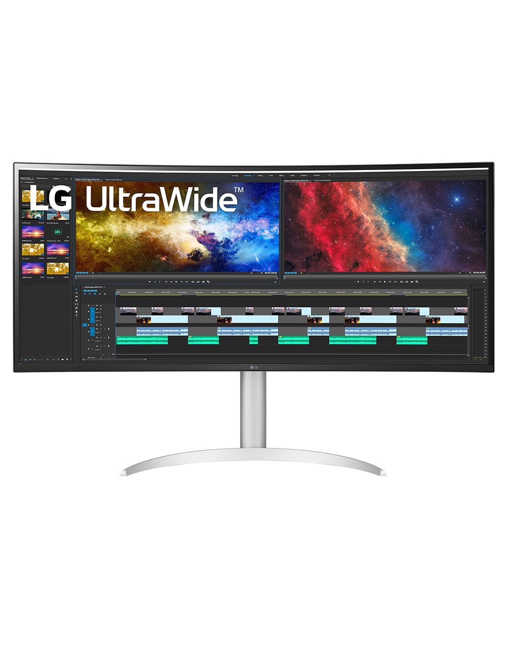 LG 38'' Curved UltraWide QHD IPS HDR Monitor with USB Type-C™ (38WP85C ...