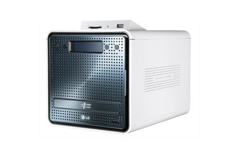LG N2R1DD2: 2 Bay Super Multi NAS with DVD Burner | LG USA