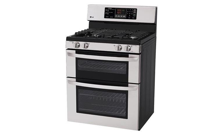 LG LDG3011ST: Gas Double Oven Range with 4 Sealed Gas Burners | LG USA