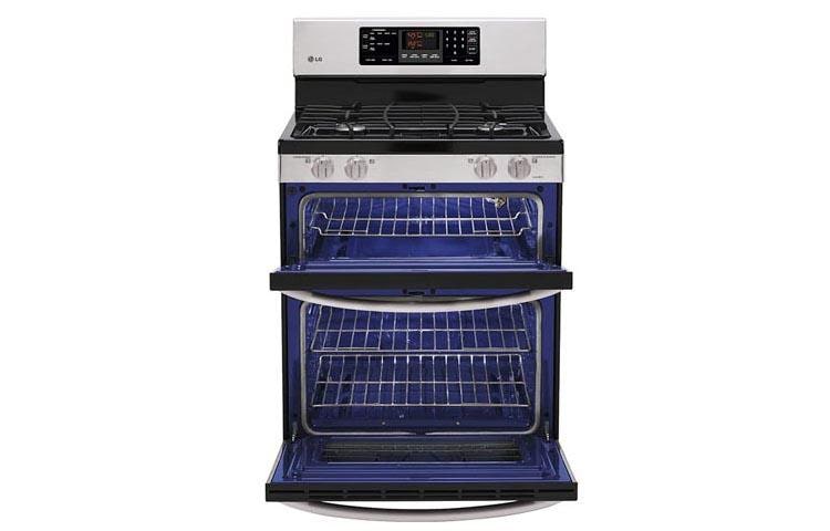 LG LDG3011ST: Gas Double Oven Range with 4 Sealed Gas Burners | LG USA