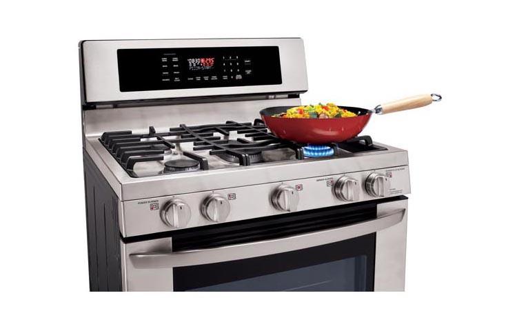 LG LRG3097ST: Gas Single Oven Range with Warming Drawer | LG USA