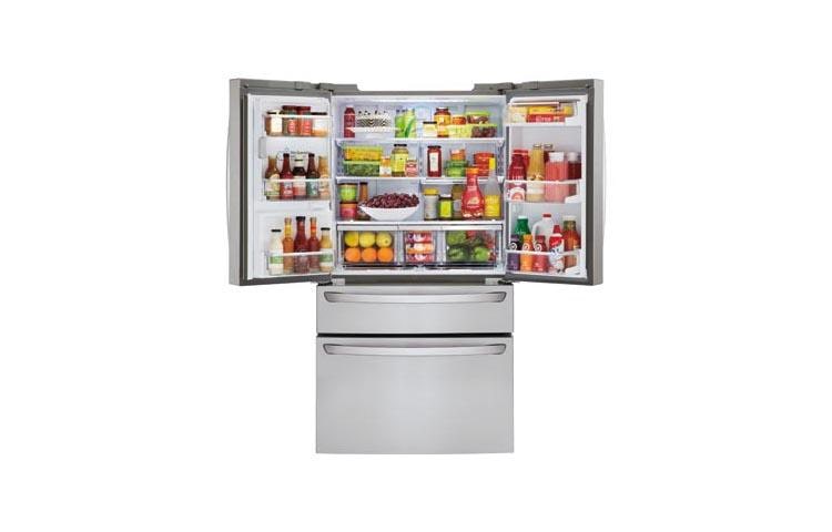 LG LMXC23746S: Large Counter-Depth French Door Refrigerator | LG USA