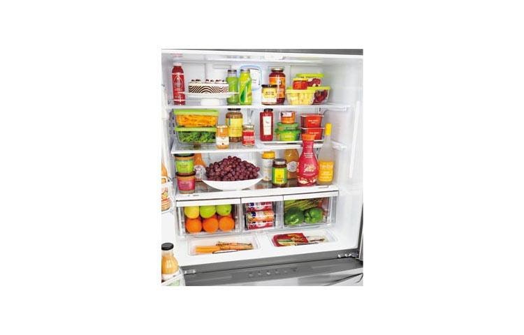 LG LMXC23746S: Large Counter-Depth French Door Refrigerator | LG USA