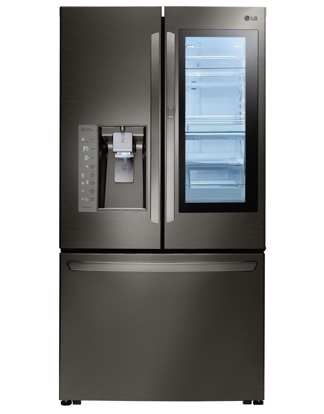 LG 30 cu. ft. Smart wi-fi Enabled InstaView™ Door-in-Door® Refrigerator ...