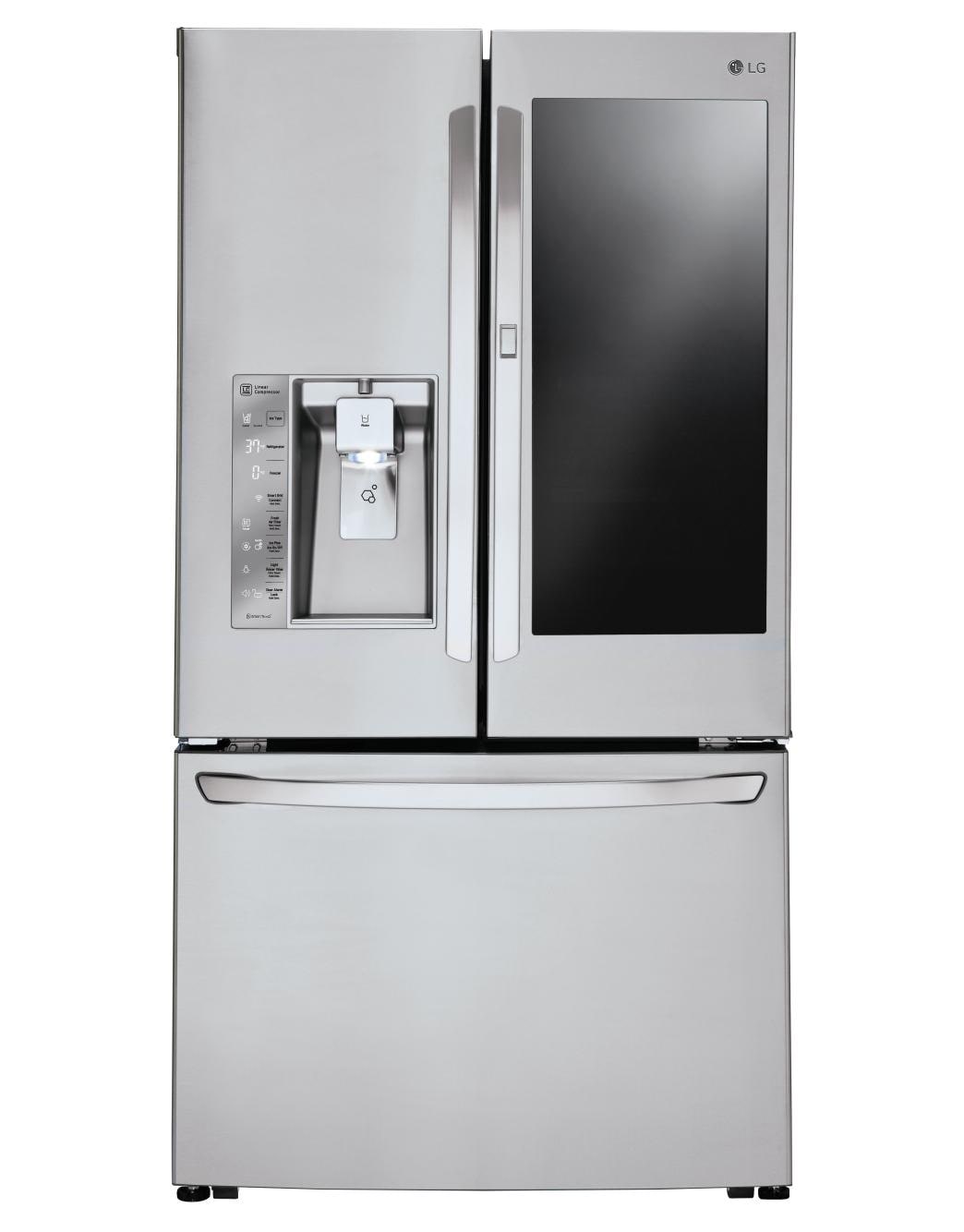 LG 30 cu. ft. Smart wi-fi Enabled InstaView™ Door-in-Door® Refrigerator ...