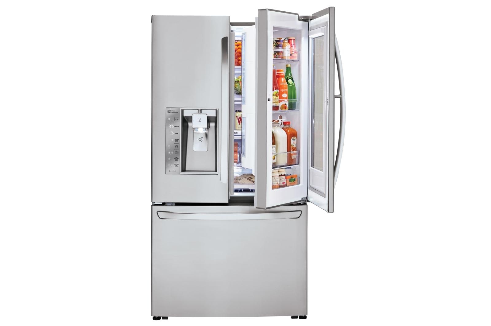 LG 30 cu. ft. Smart wi-fi Enabled InstaView™ Door-in-Door® Refrigerator ...
