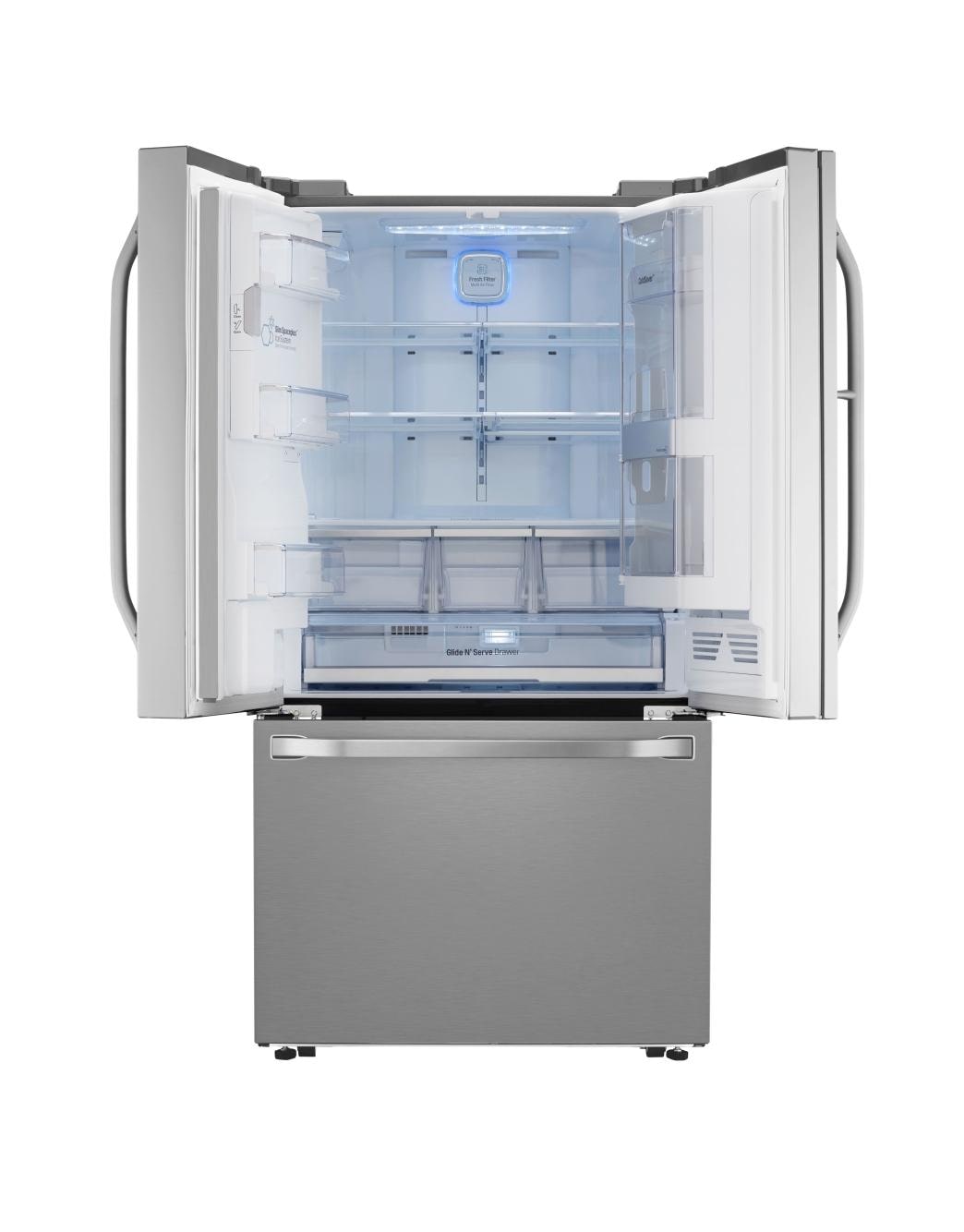 LG STUDIO 24 cu. ft. Smart wi-fi Enabled InstaView™ Door-in-Door ...