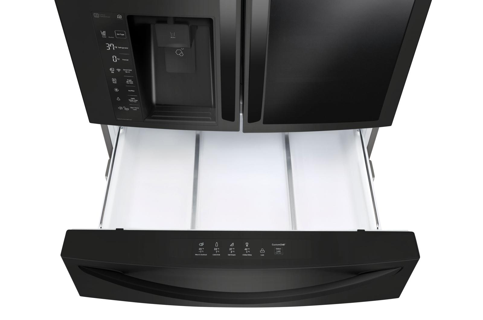 LG 23 cu. ft. Smart wi-fi Enabled InstaView™ Door-in-Door® Counter ...