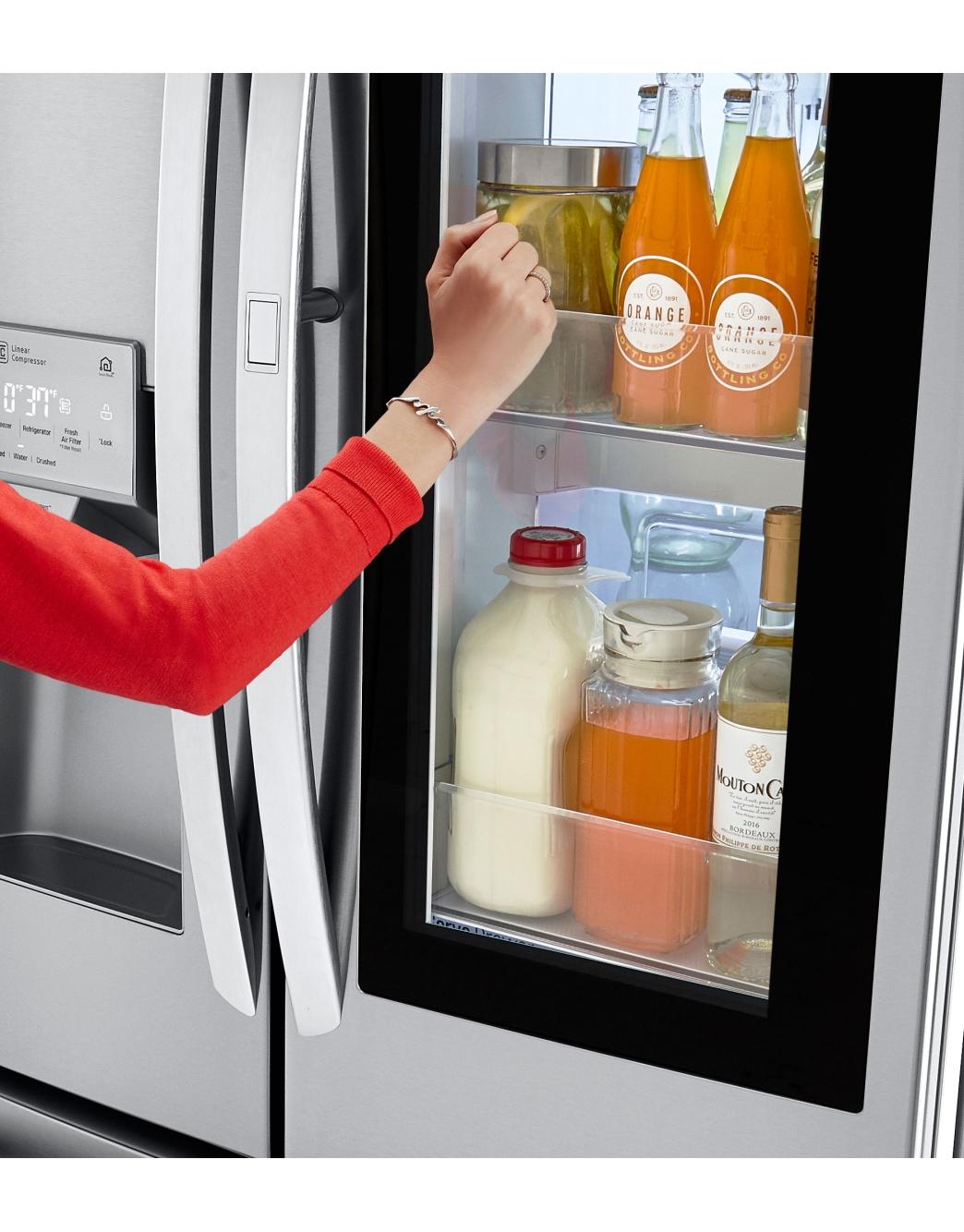 LG 28 cu. ft. Smart wi-fi Enabled InstaView™ Door-in-Door® Refrigerator ...