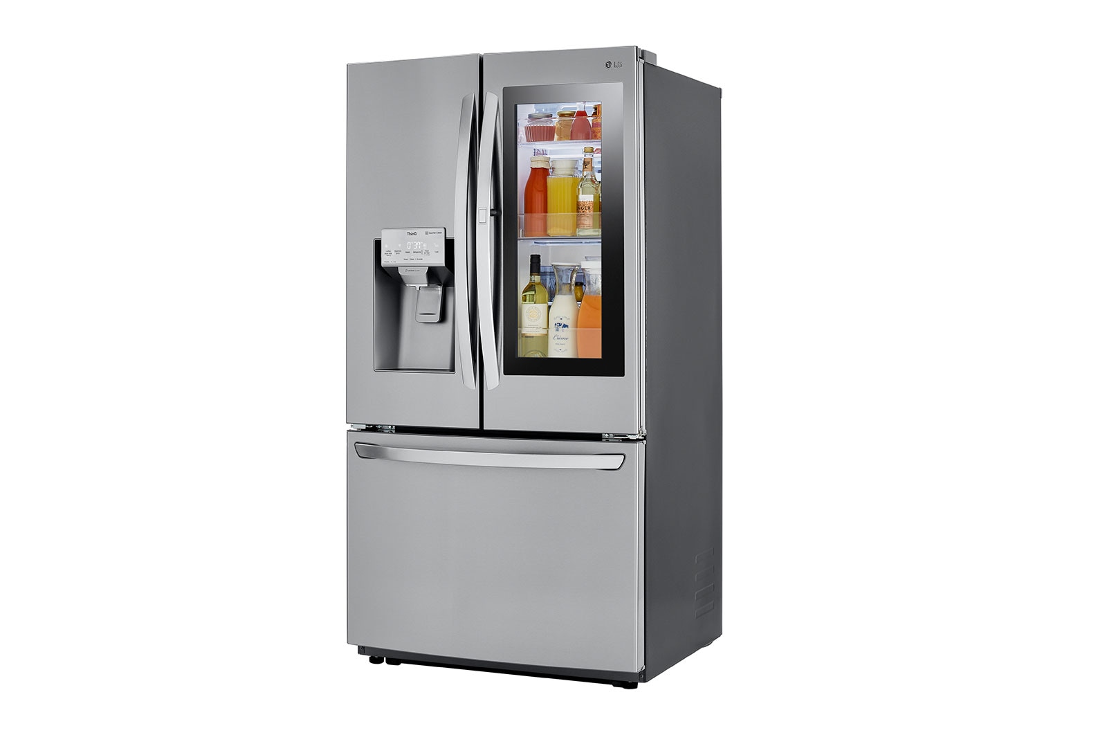 LG 26 cu. ft. Smart wi-fi Enabled InstaView™ Door-in-Door® Refrigerator ...