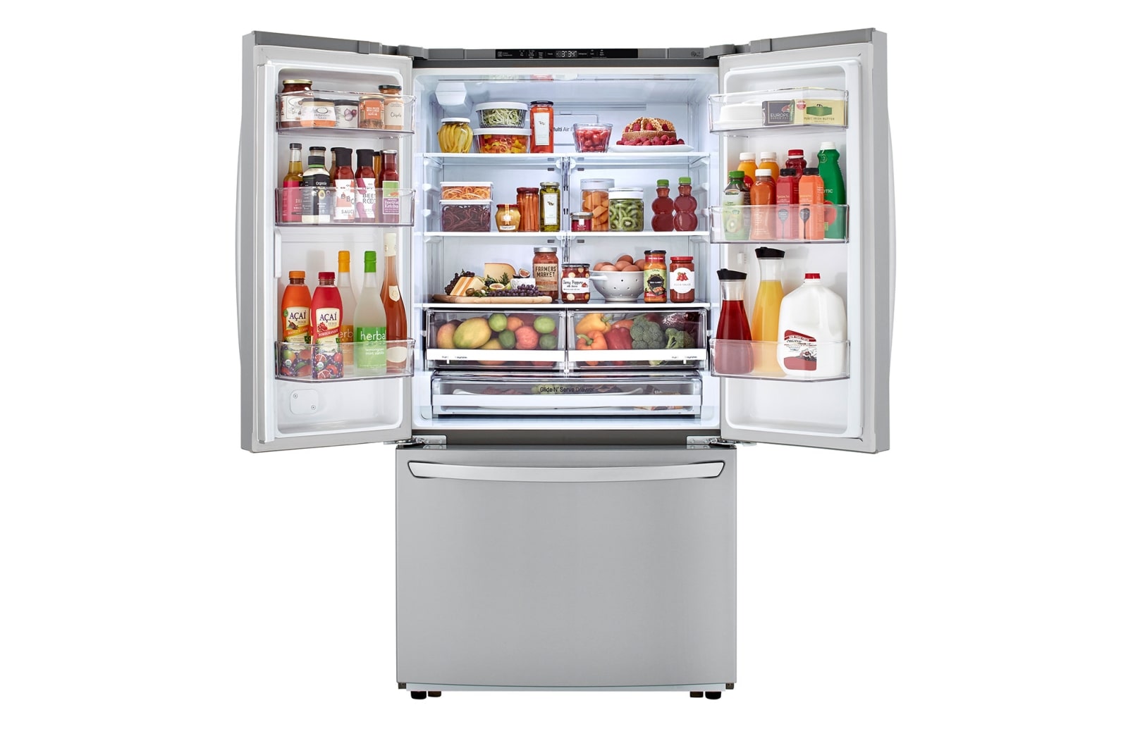 LG LFCC22426S: 23 cu. ft. French Door Counter-Depth Refrigerator | LG USA
