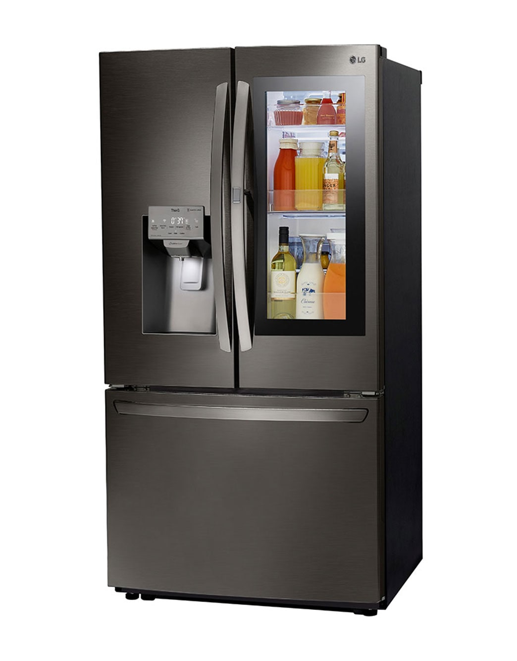 LG 26 cu. ft. Smart wi-fi Enabled InstaView™ Door-in-Door® Refrigerator ...