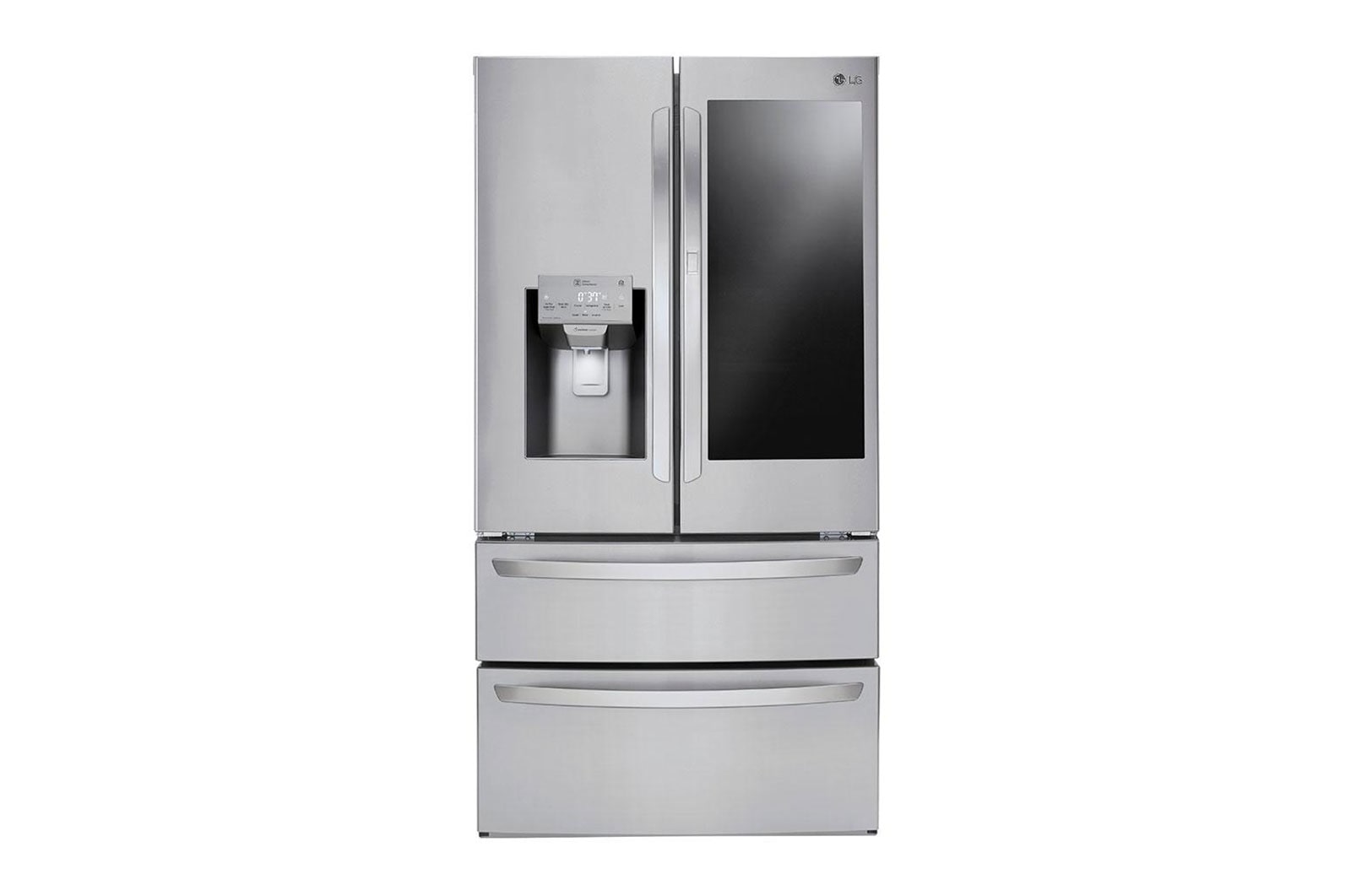 LG LMXS28596S: 28 cu. ft. Smart wi-fi Enabled InstaView™ Door-in-Door ...
