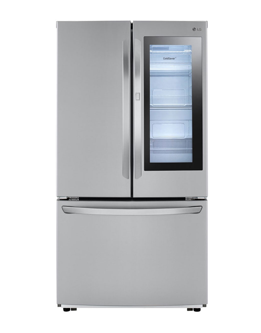 LG LFCS27596S: 27 cu. ft. Smart wi-fi Enabled InstaView™ Door-in-Door ...
