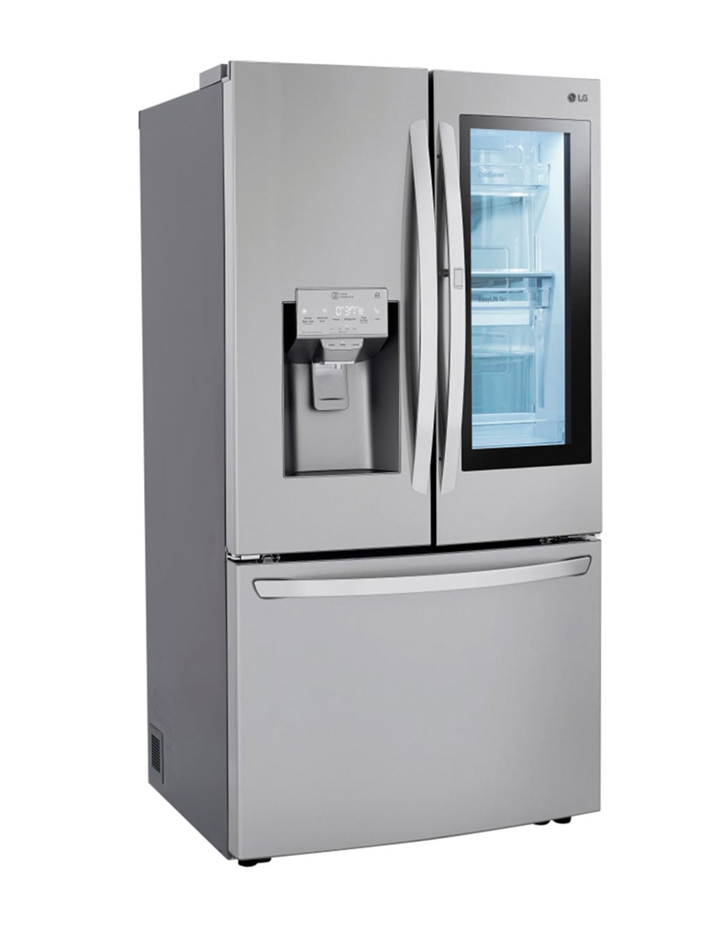 LG LRFVC2406S: 24 cu. ft. InstaView™ Door-in-Door® Refrigerator with ...