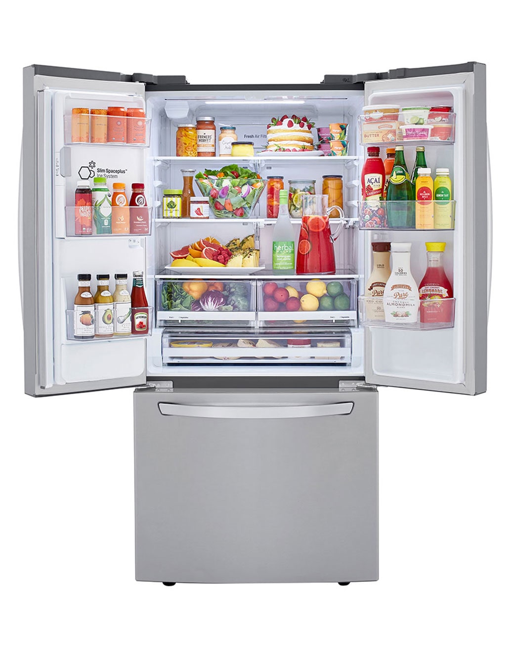 LG LRFXS2503S: 25 cu.ft. French Door Refrigerator | LG USA