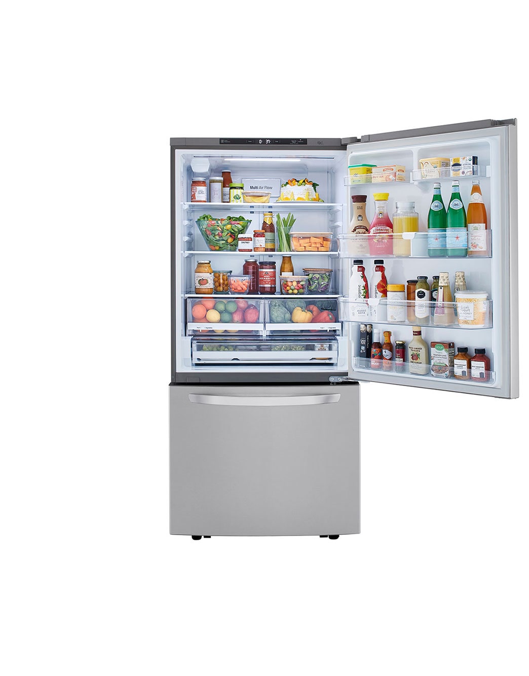 LG 26 cu. ft. Bottom Freezer Refrigerator (LRDCS2603S) | LG USA