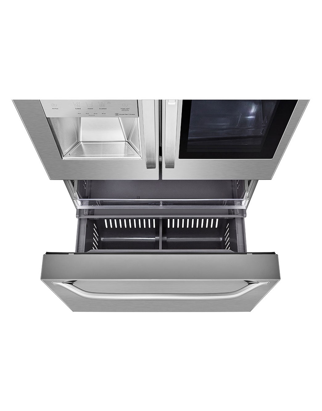 LG SRFVC2406S: 24 cu. ft. InstaView™ Refrigerator with Craft Ice™ | LG USA