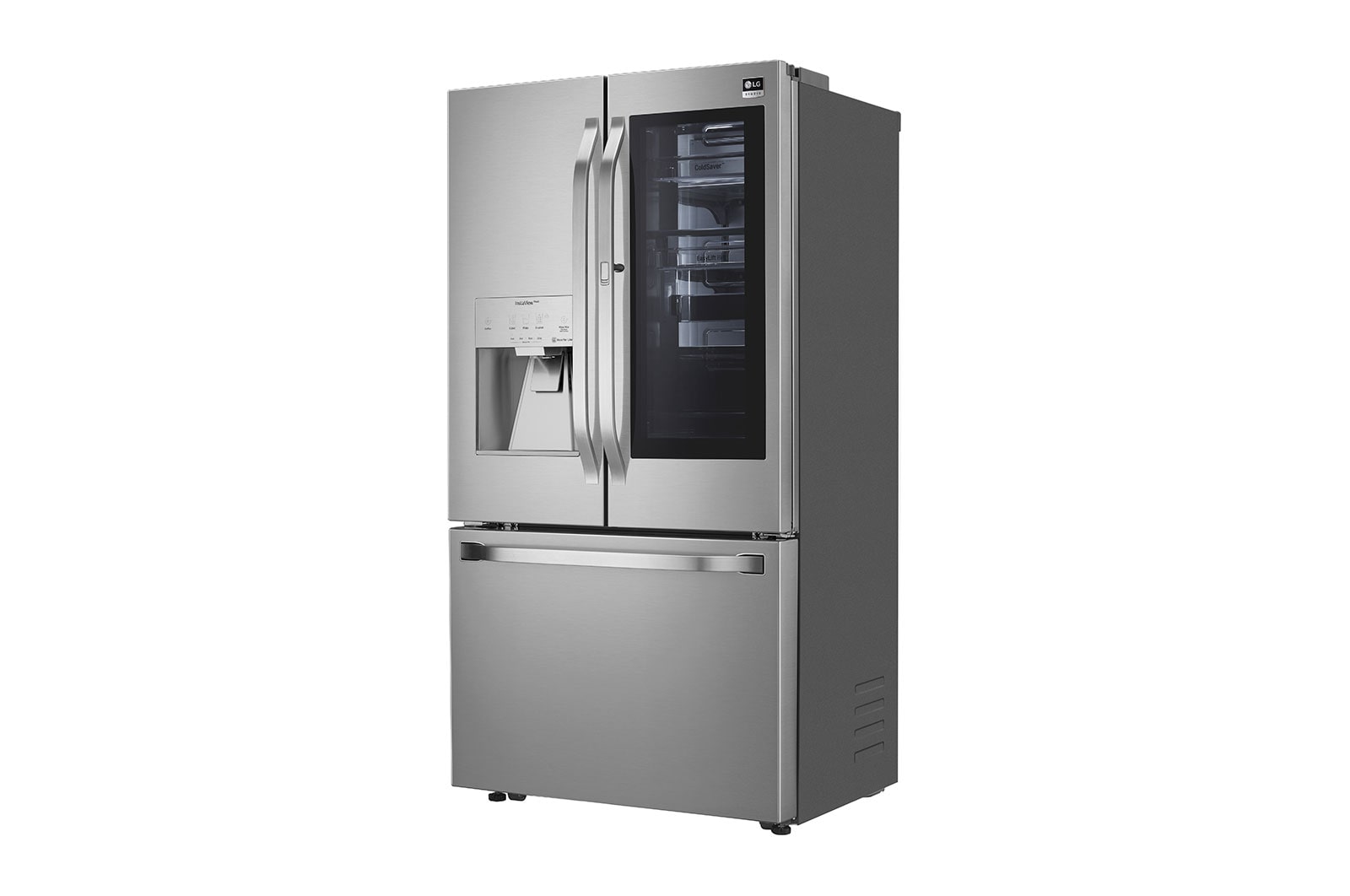 LG SRFVC2406S: 24 cu. ft. InstaView™ Refrigerator with Craft Ice™ | LG USA