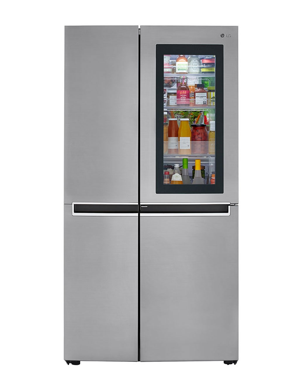 LG LRSES2706V: 27 cu. ft. Side-By-Side InstaView™ Door-in-Door ...