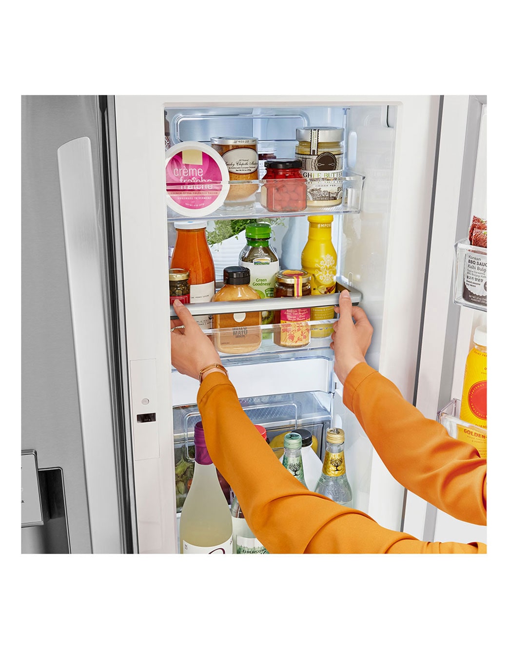 LG LRFDC2406S: 24 cu. ft. Smart wi-fi Enabled Door-in-Door® Counter ...