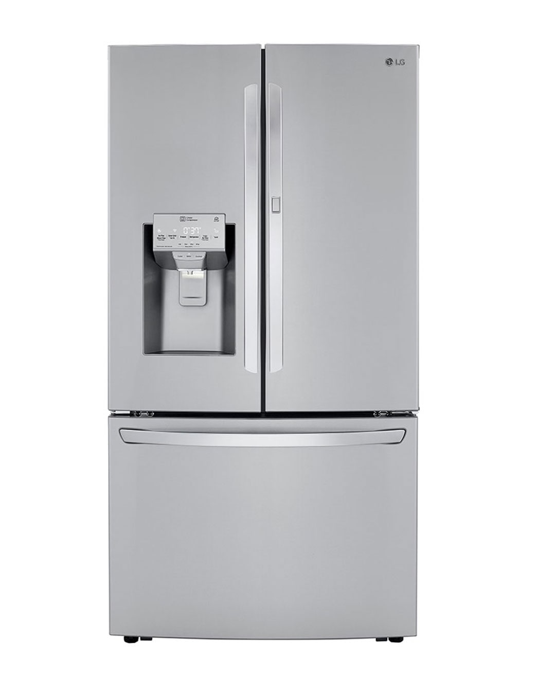 LG LRFDS3016S: 30 cu. ft. Smart wi-fi Enabled Door-in-Door ...