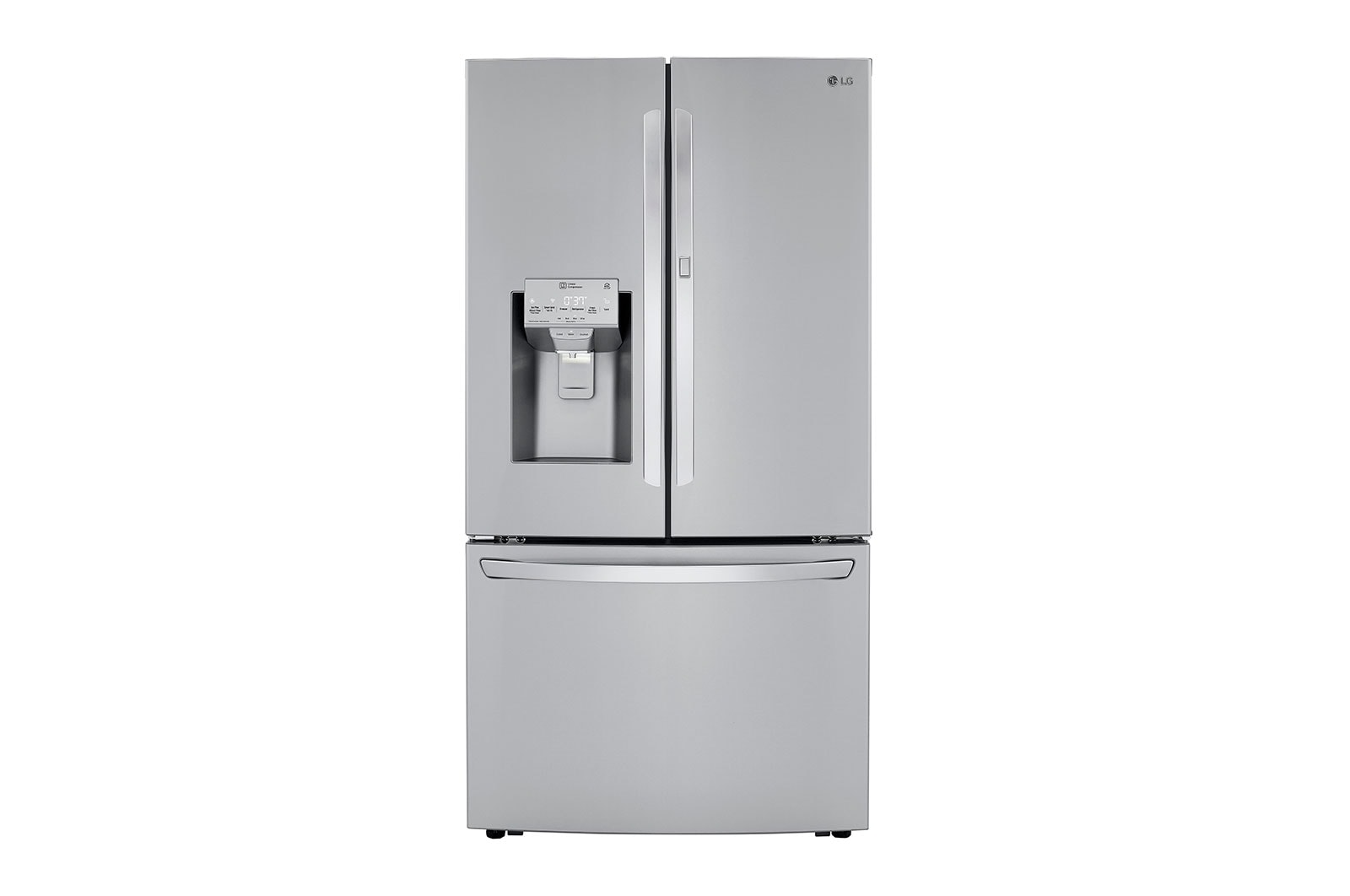 LG LRFDS3016S: 30 cu. ft. Smart wi-fi Enabled Door-in-Door ...