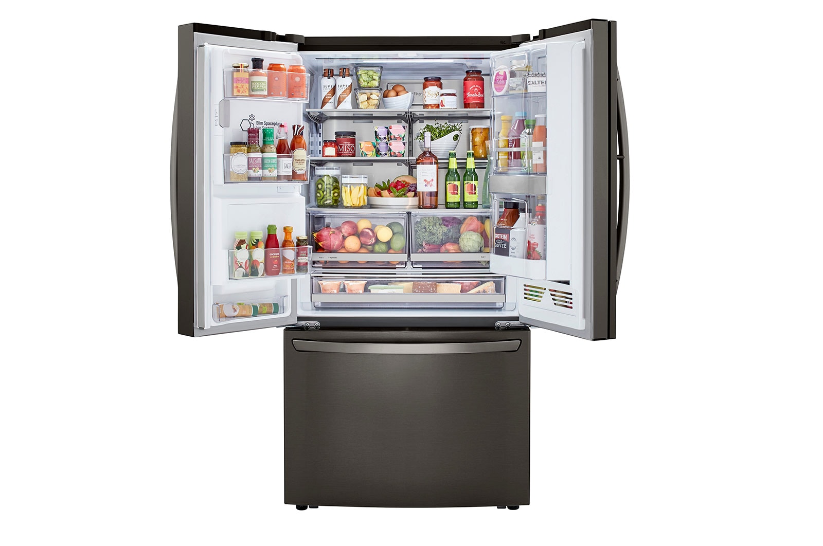 LG LRFDS3016D: 30 cu. ft. Smart wi-fi Enabled Door-in-Door ...