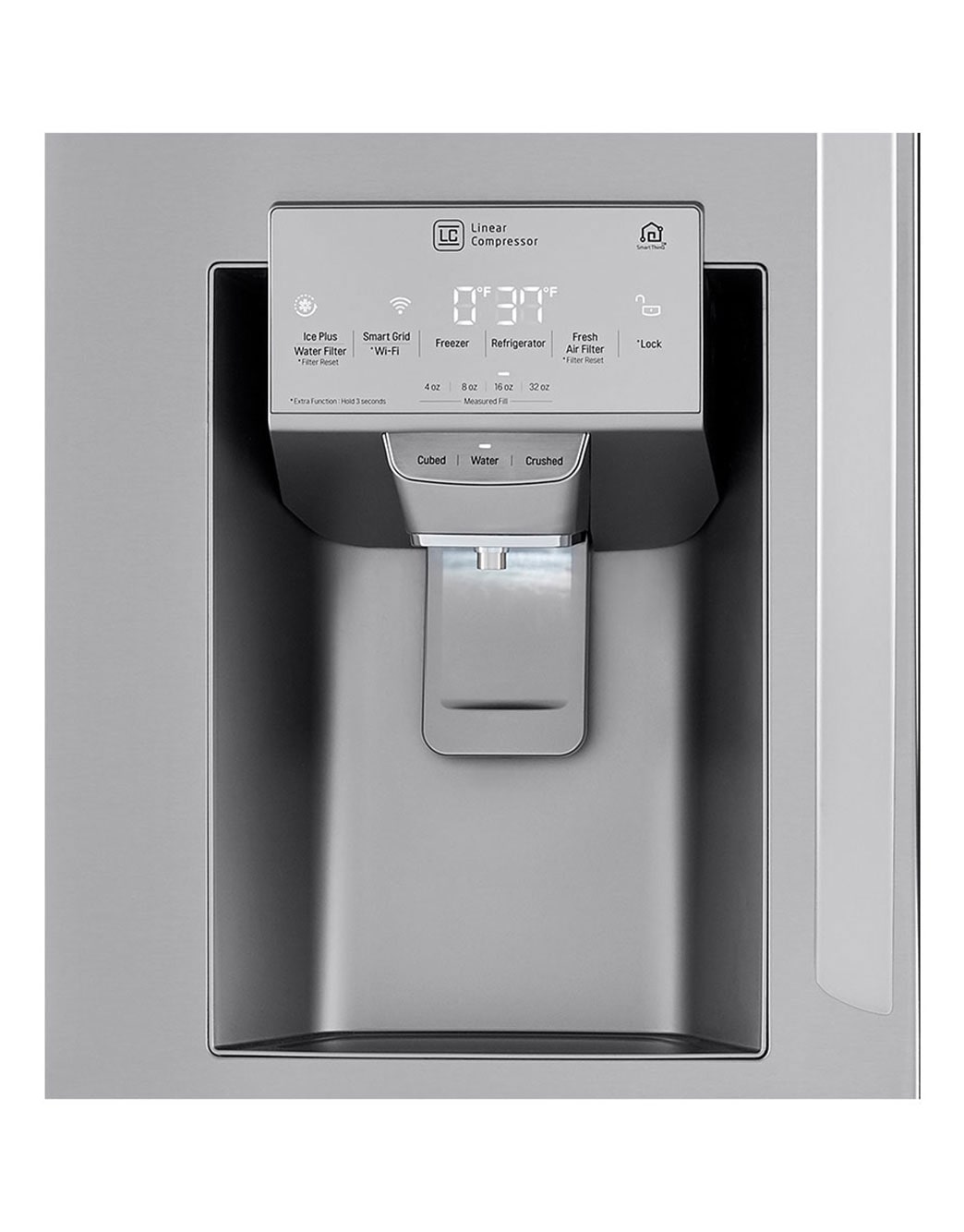 LG LRMDS3006S: 30 cu. ft. Smart Refrigerator with Craft Ice™ Maker | LG USA