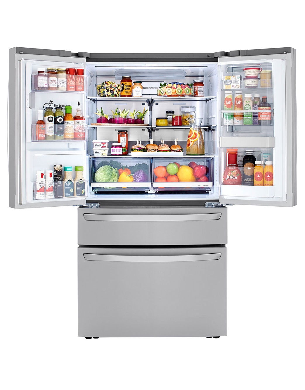 LG LRMDC2306S: 23 cu. ft. Smart wi-fi Enabled Counter-Depth ...