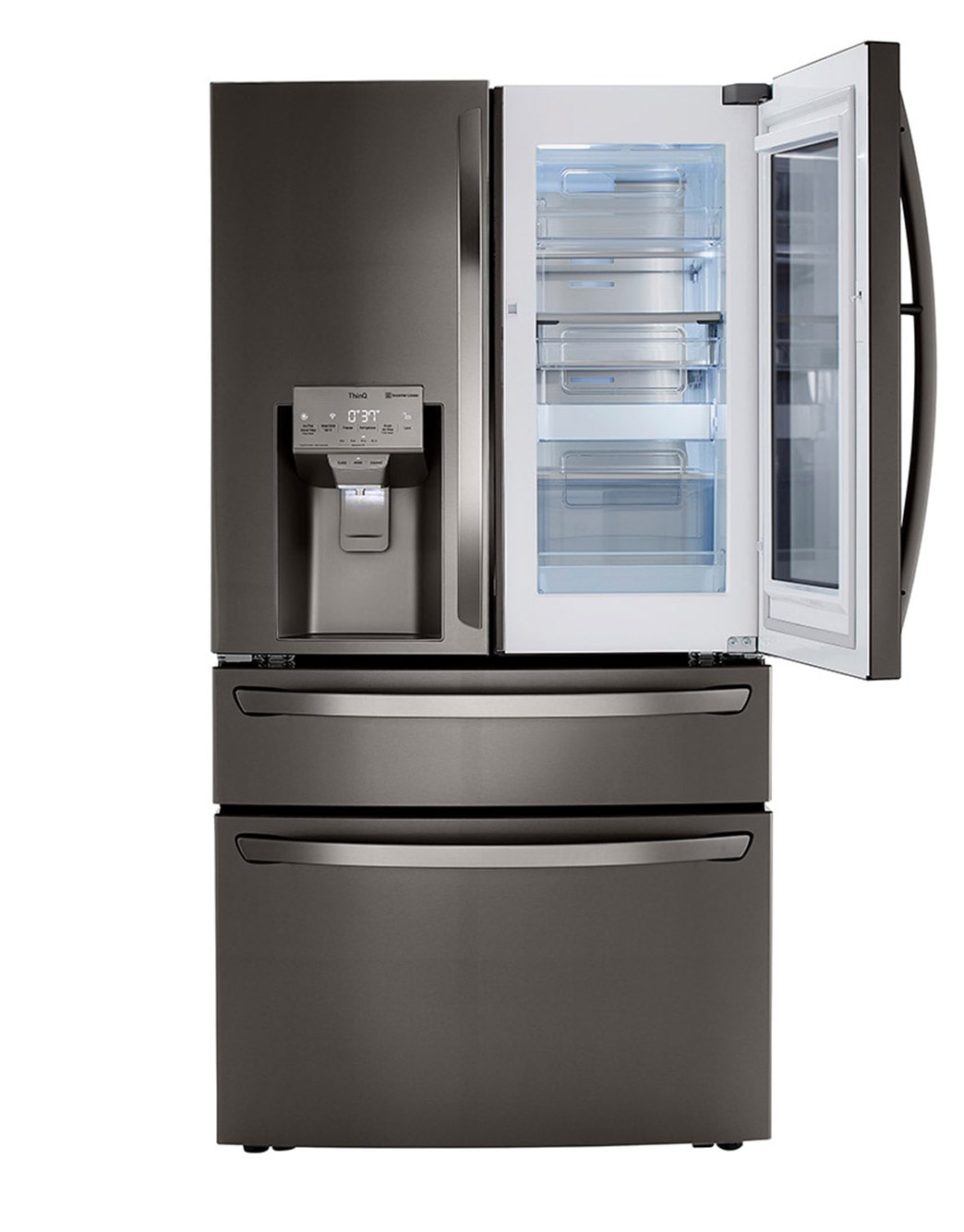 LG LRMVS3006D: 30 cu. ft. Smart wi-fi Enabled InstaView™ Door-in-Door ...