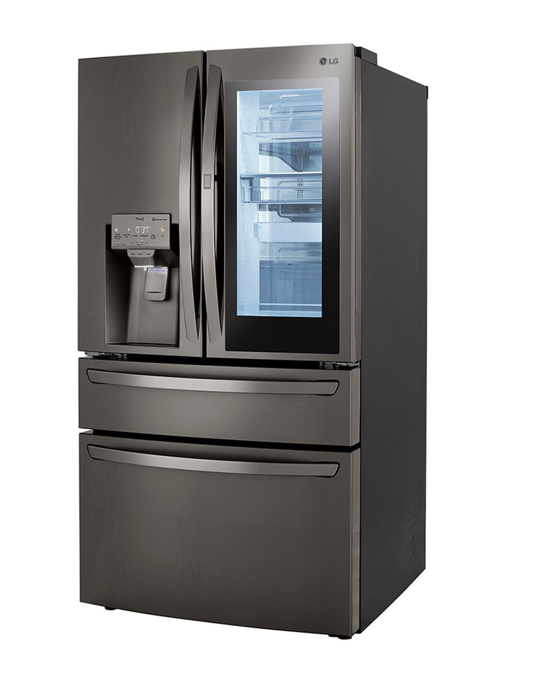 LG LRMVS3006D: 30 cu. ft. Smart wi-fi Enabled InstaView™ Door-in-Door ...