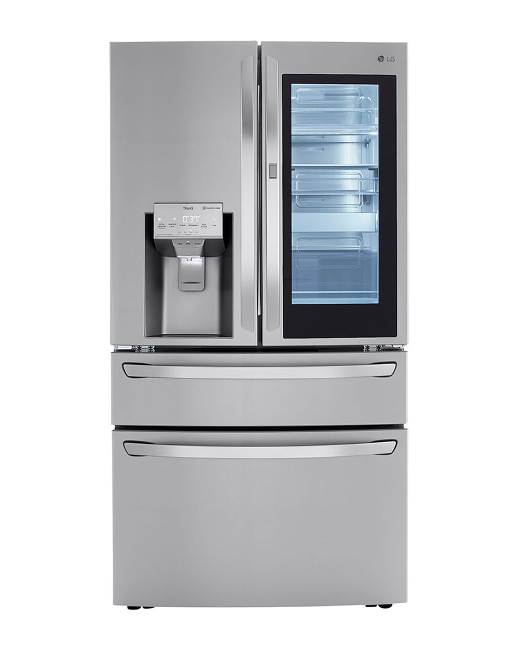 LG LRMVS3006S: 30 cu. ft. Smart wi-fi Enabled InstaView™ Door-in-Door ...