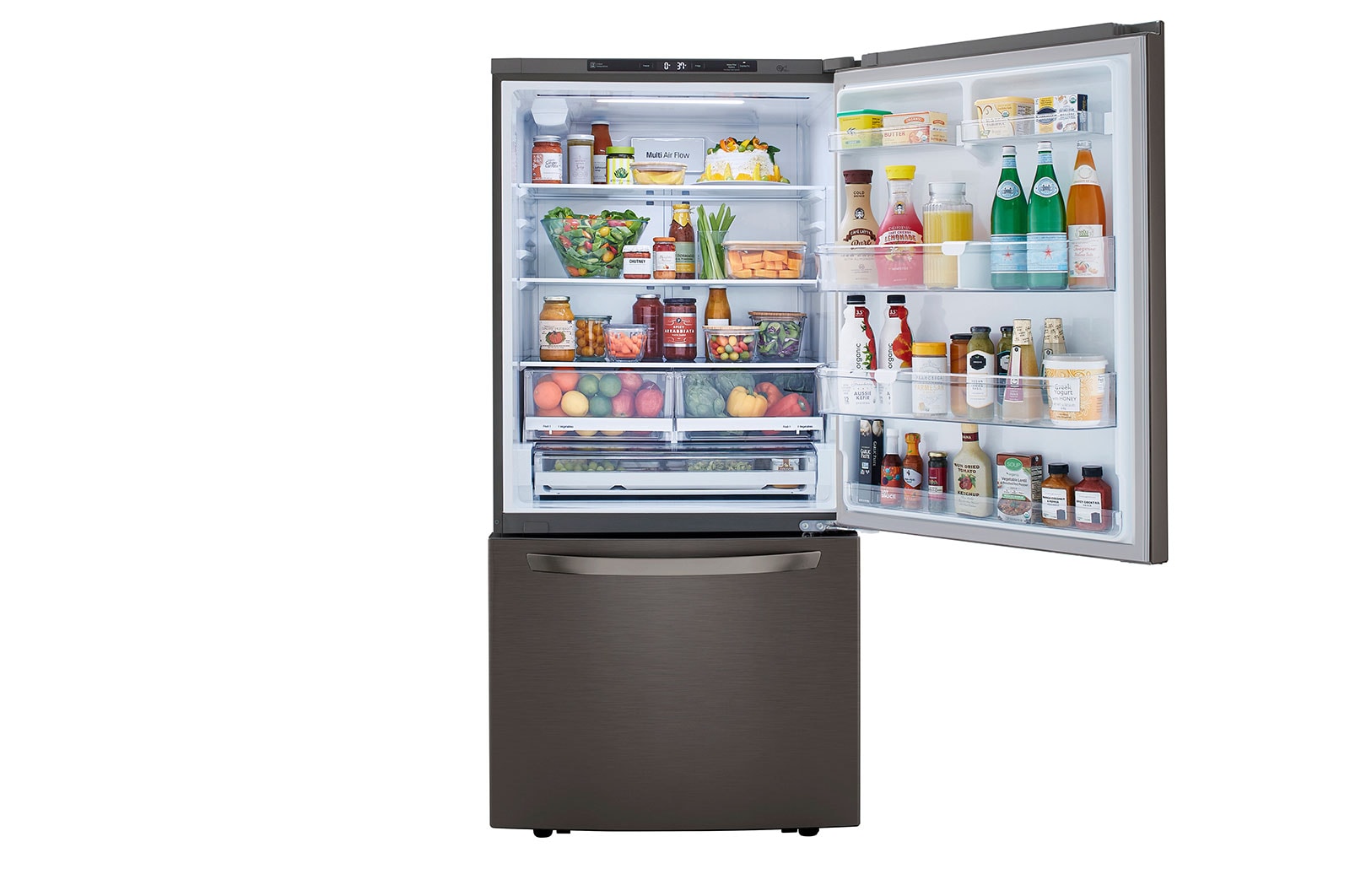 LG 26 cu. ft. Bottom Freezer Refrigerator (LRDCS2603D) | LG USA