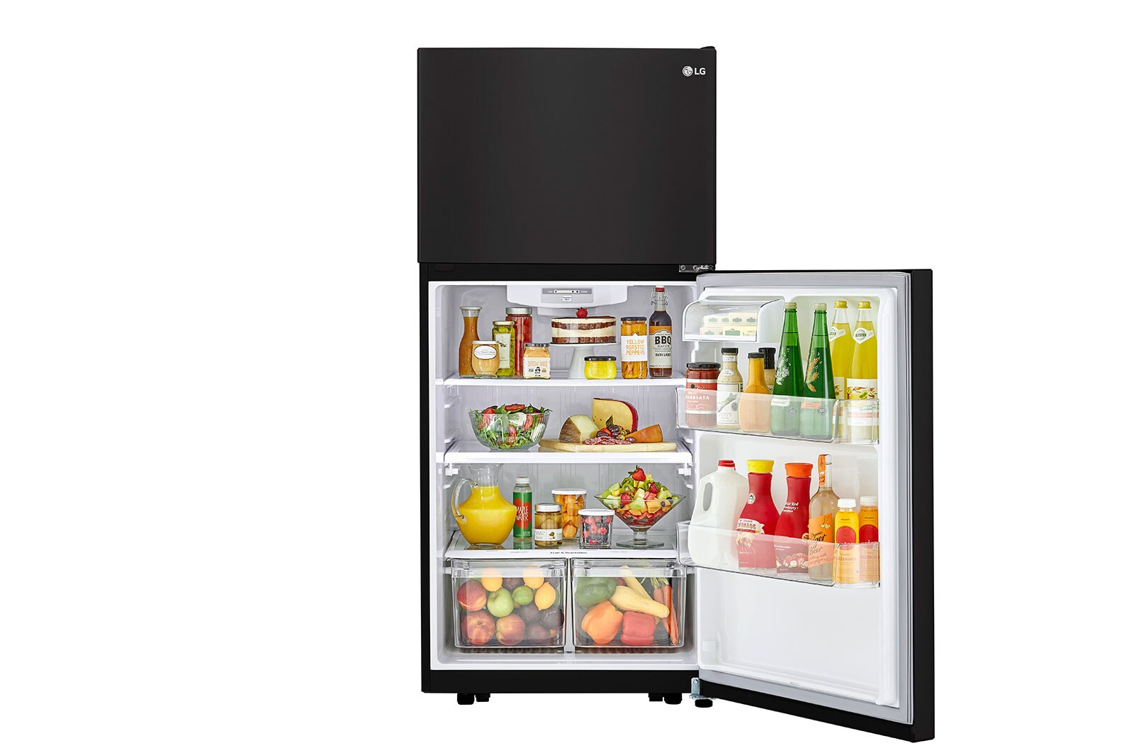 LG 20 cu. ft. Top Freezer Refrigerator (LTCS20020B) | LG USA