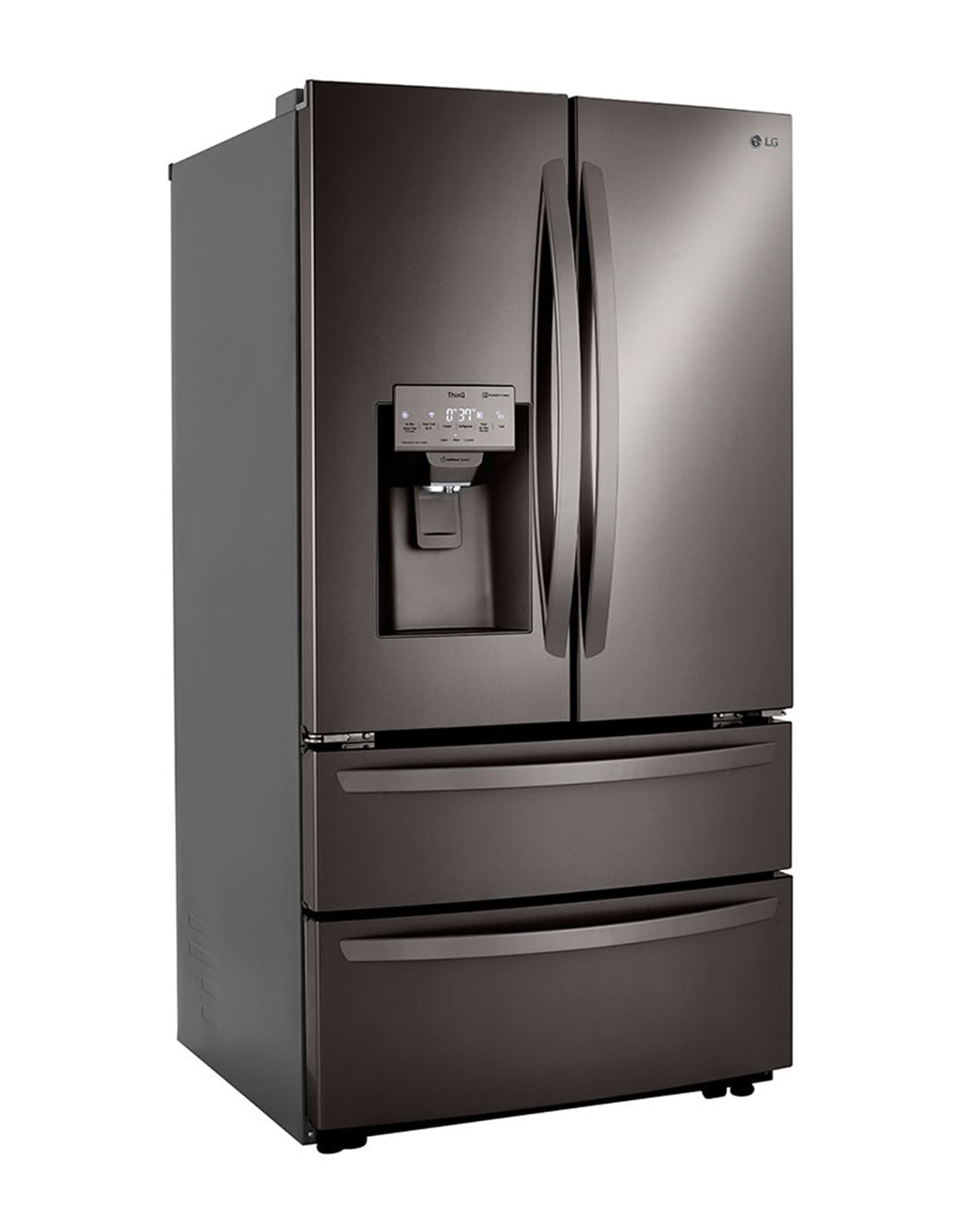 LG LRMXS2806D: 28 cu ft. Smart Double Freezer Refrigerator with Craft ...