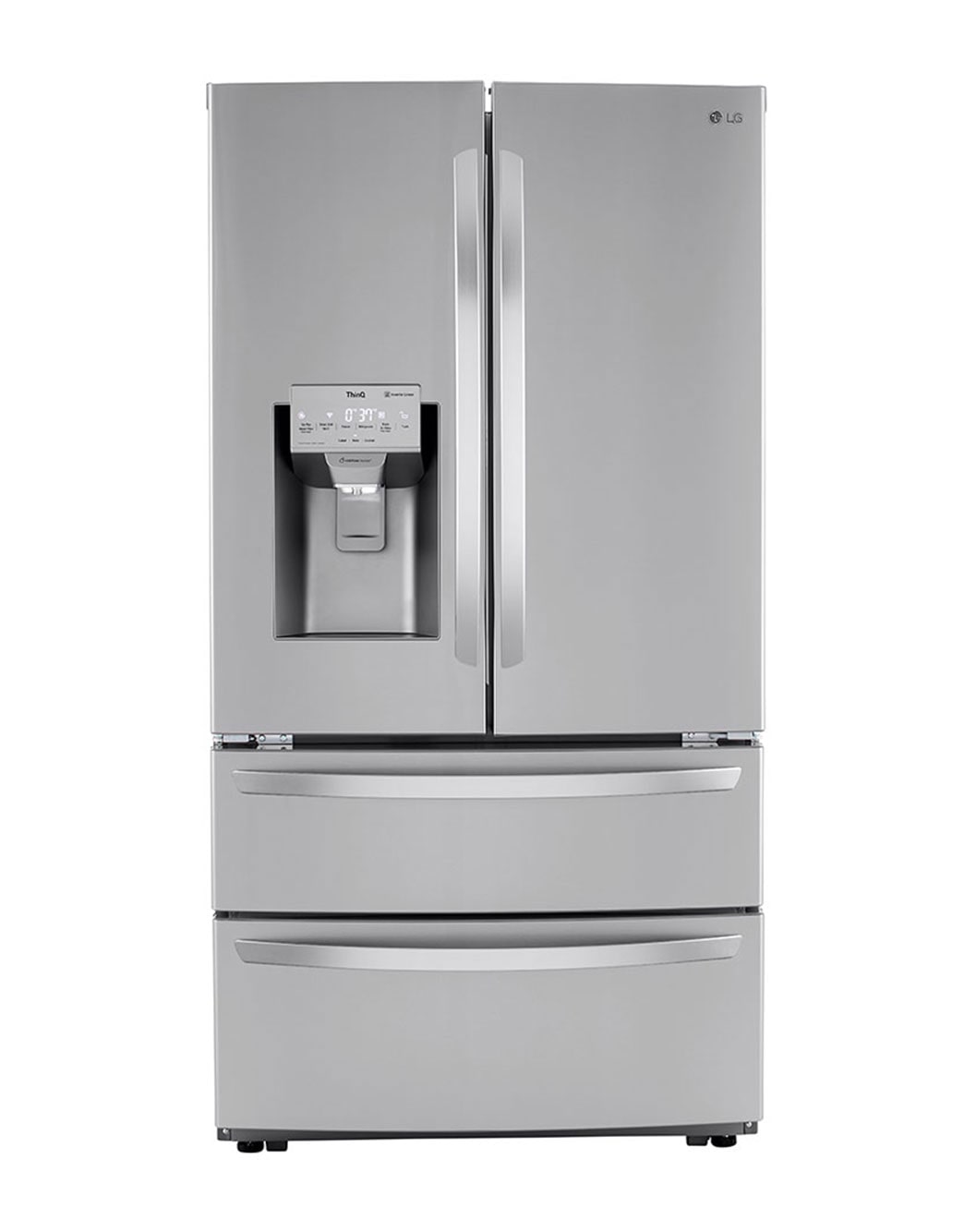 LG LRFWS2906S: 29 cu ft. Smart wi-fi Enabled French Door Refrigerator ...