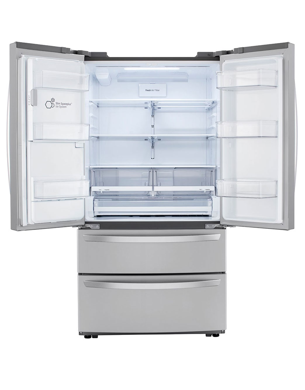 LG LRFWS2906S: 29 cu ft. Smart wi-fi Enabled French Door Refrigerator ...